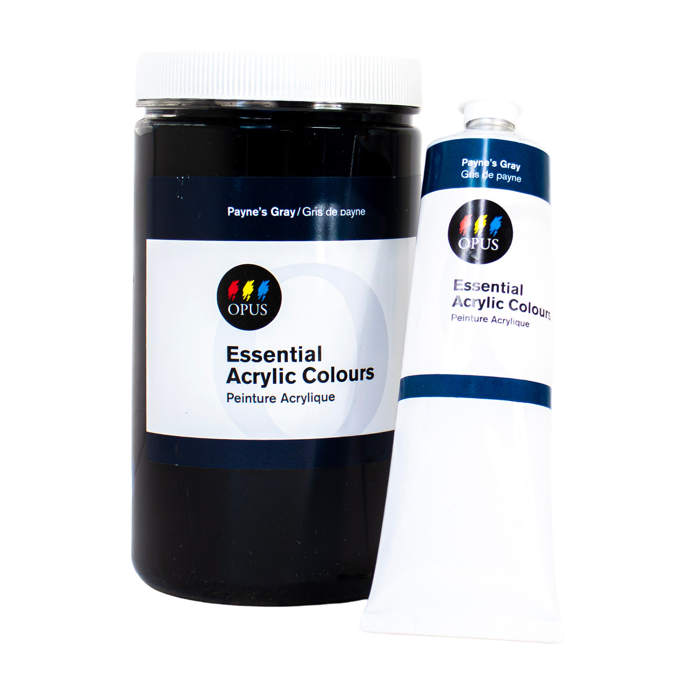 Opus Essential Heavy Body Acrylics - Grey – Opus Art Supplies