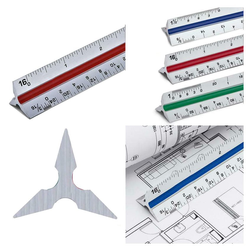Triangular Architecture Scale - 12" – Opus Art Supplies