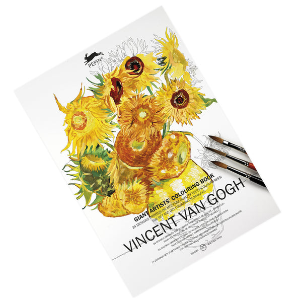 Pepin Press Giant Artists' Colouring Book - Vincent Van Gogh – Opus Art ...