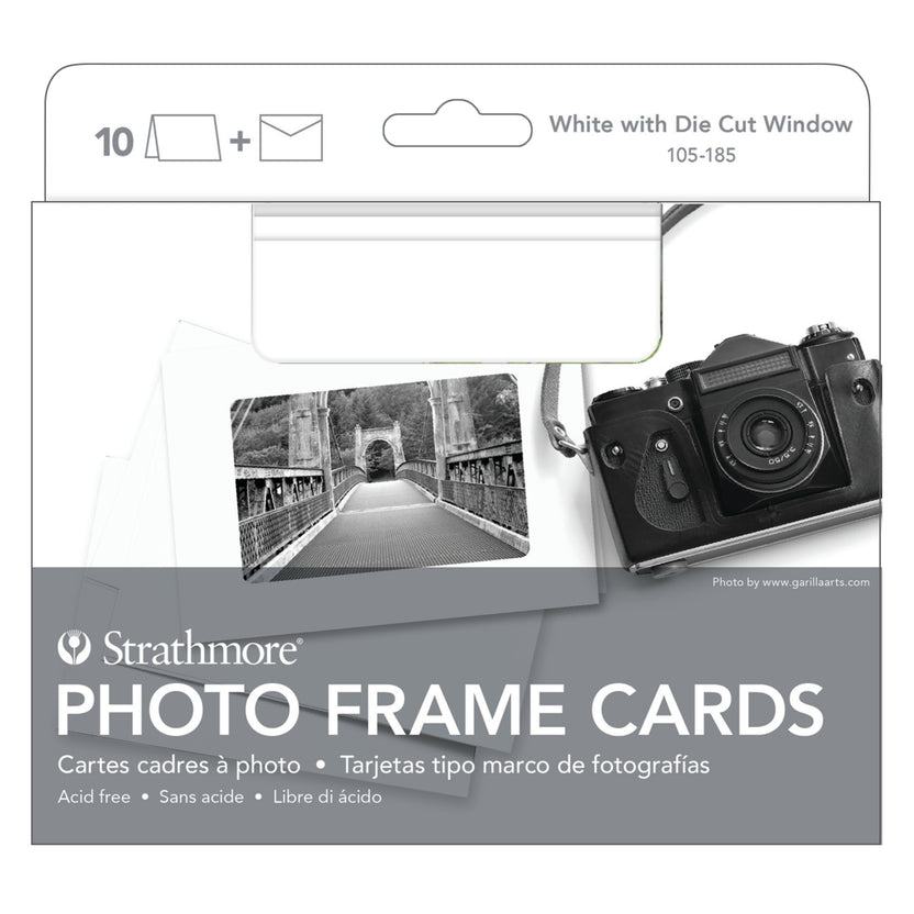 Strathmore Photo Frame Cards - White – Opus Art Supplies